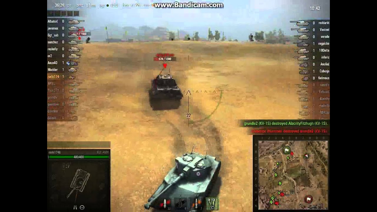 World of Tanks ELC AMX - YouTube