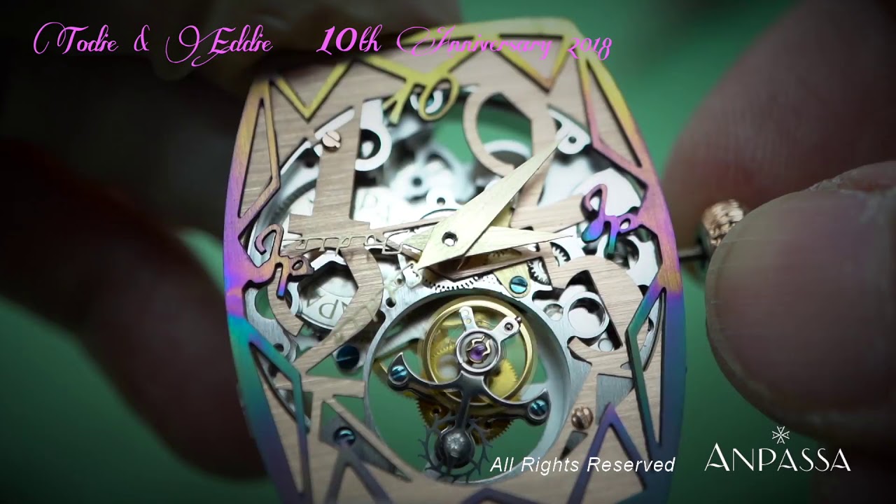ANPASSA Customized 10th Anniversary Watch - YouTube