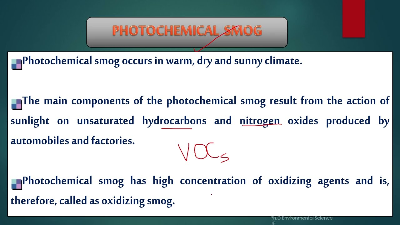 SMOG|PHOTOCHEMICAL SMOG|LONDON SMOG#environmental #smog - YouTube