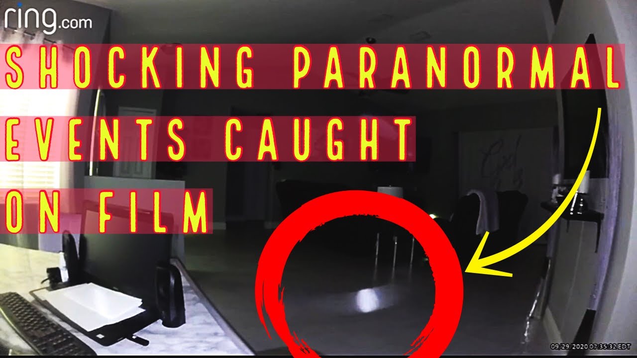 3 Disturbing AND Shocking Paranormal Events Caught By Home Security ...