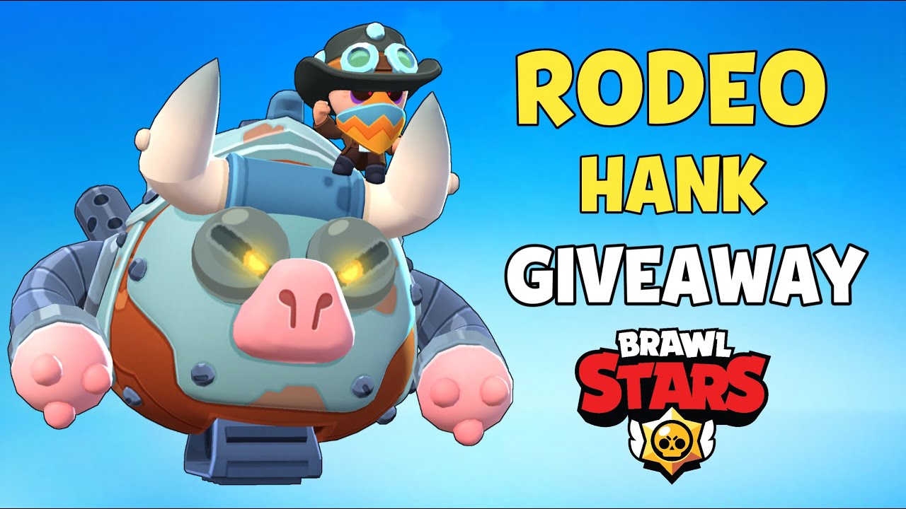 3x Rodeo Hank Giveaway Brawl Stars Gameplay in HINDI - YouTube