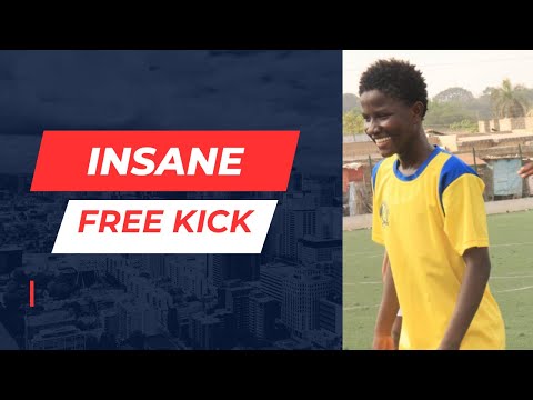 Insane Free Kick In women’s Football - Zaafi Ladies