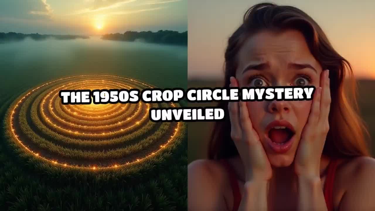 The 1950s Crop Circle Mystery Unveiled - YouTube