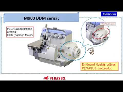 Pegasus M900 Sewing Machine - YouTube