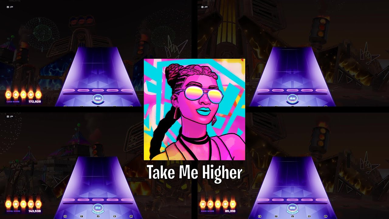 Take Me Higher | All Tap Mode Instruments | Expert Flawless | Fortnite ...