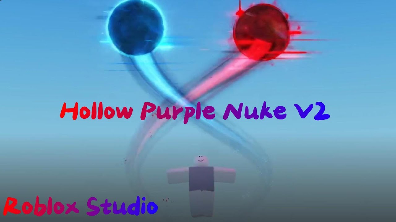 Roblox Studio - Gojo's Hollow Purple Nuke V2 (SHOWCASE + GIVEAWAY ...