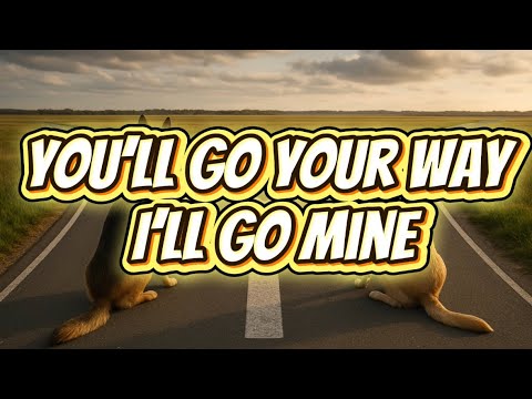 You’ll Go Your Way I’ll Go Mine - YouTube