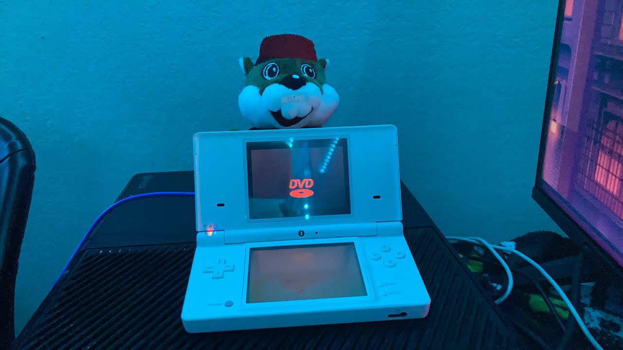 watch dvd logo bounce on nintendo ds - YouTube