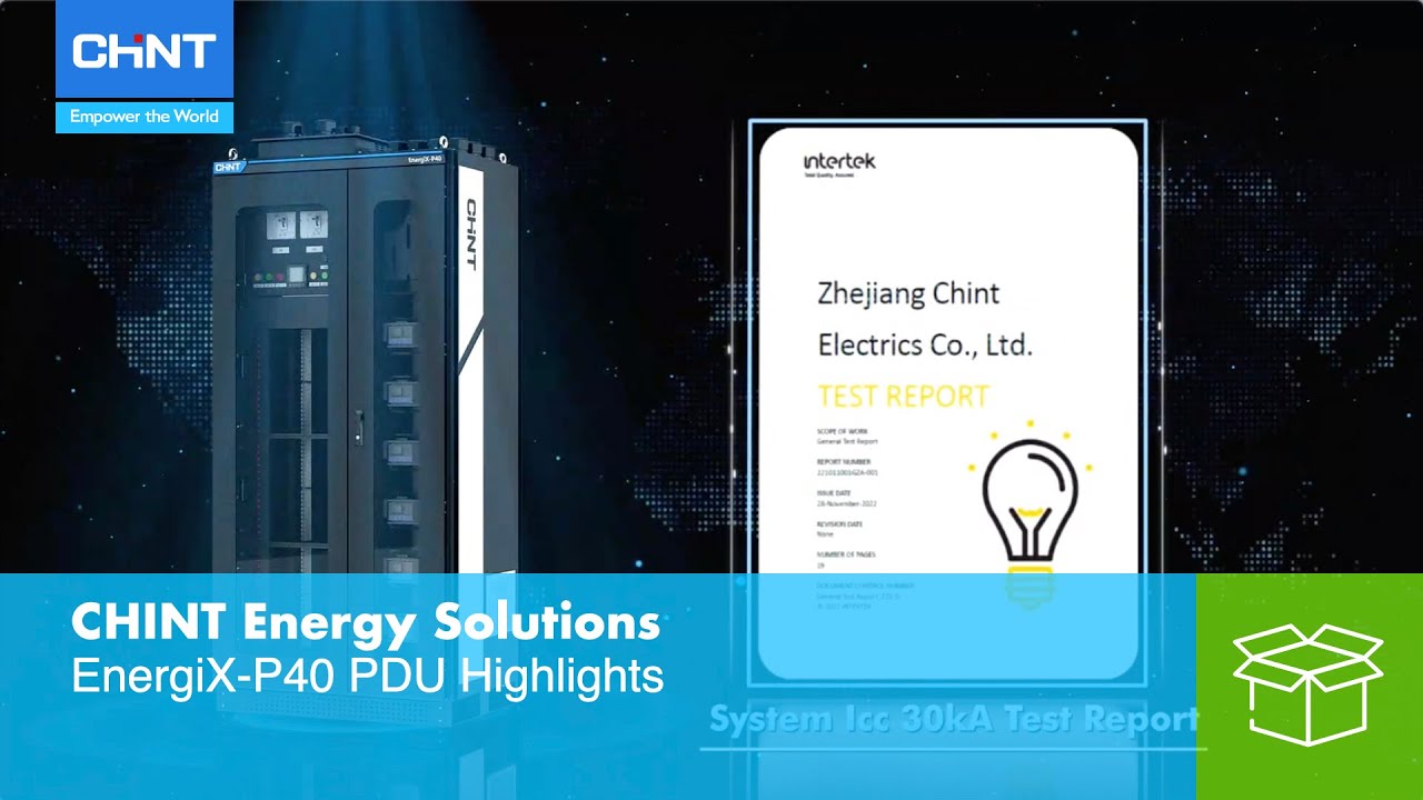 CHINT Energy Solutions | EnergiX-P40 PDU Highlights - YouTube