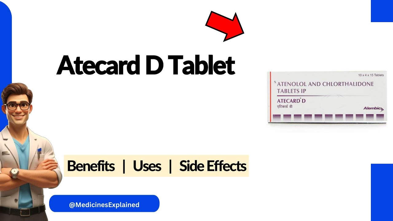 Atecard D Tablet Uses, Side Effects & Dosage Explained! 💊 - YouTube