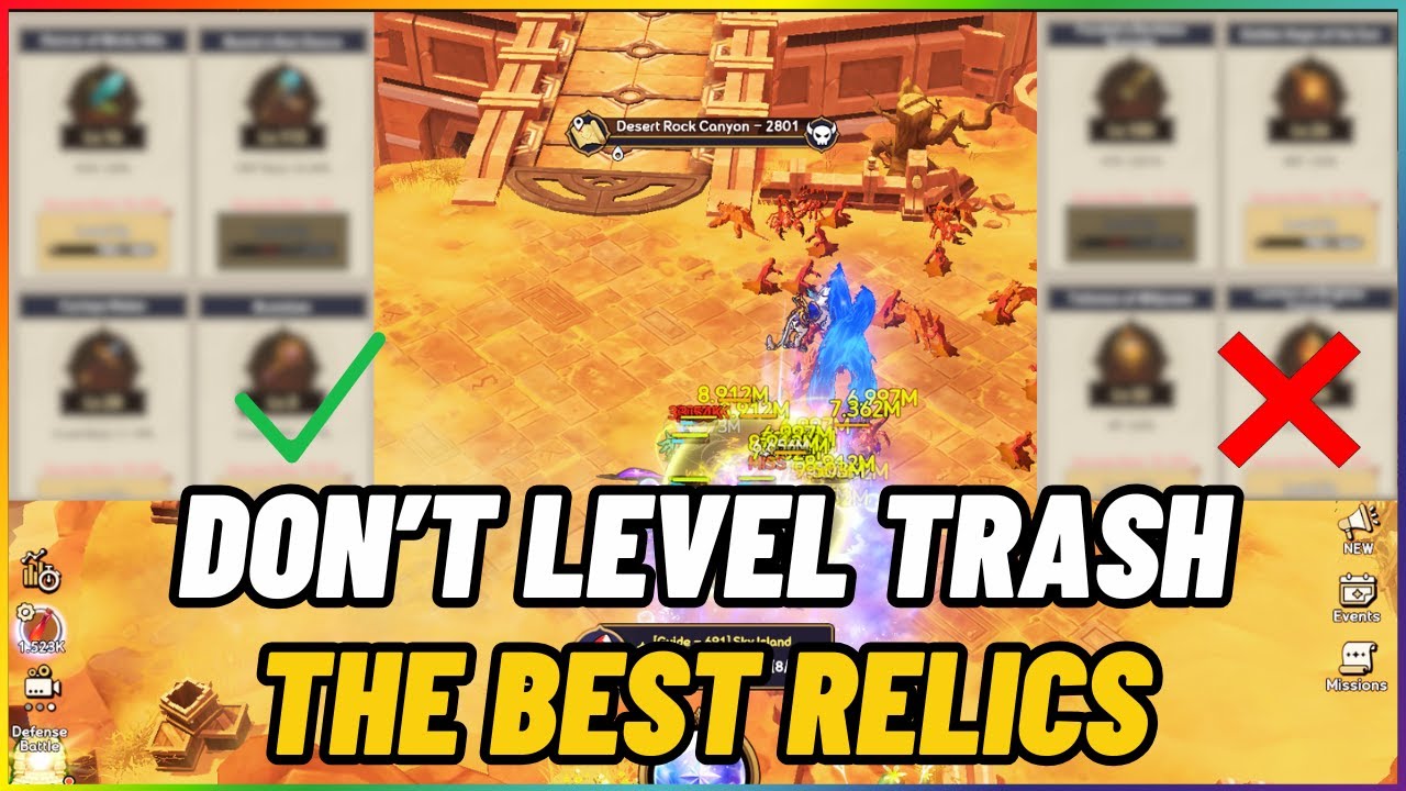 Relic Tier List - Pick The Best Relic And Don't Waste Your Resources In ...