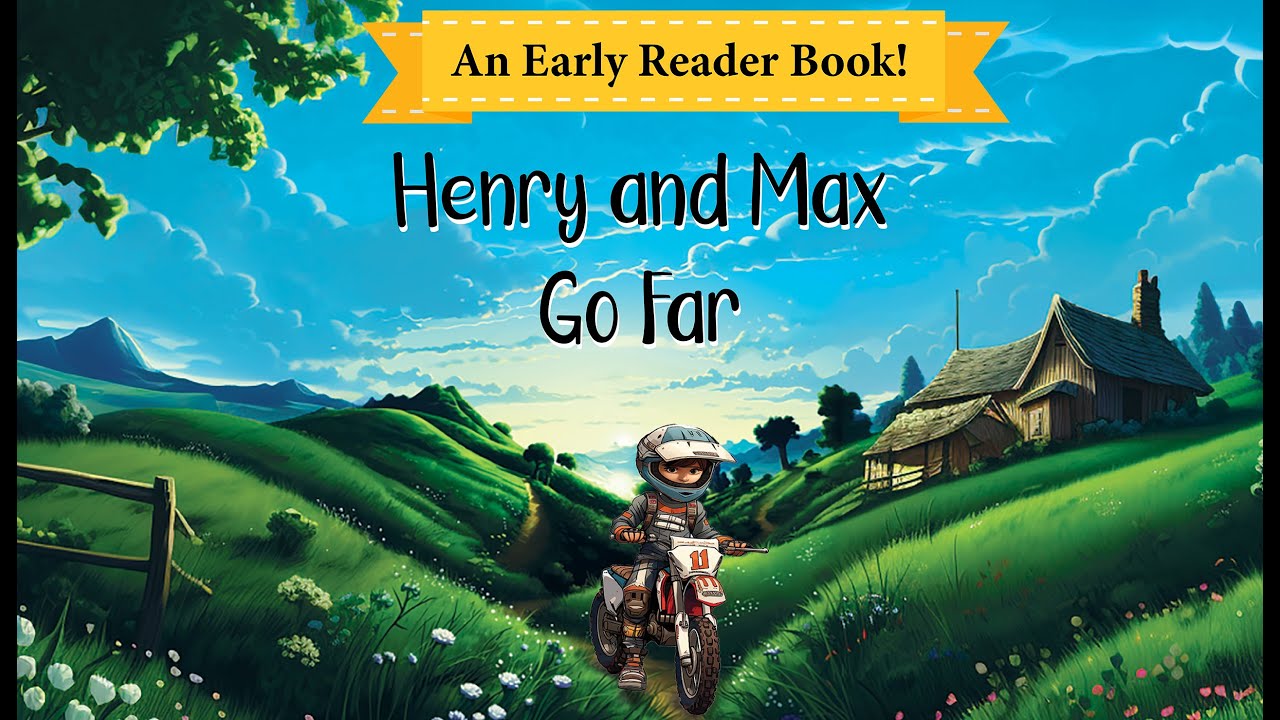 🐷Learn to read with Henry and Max as they visit the farm!🏍️An easy to ...