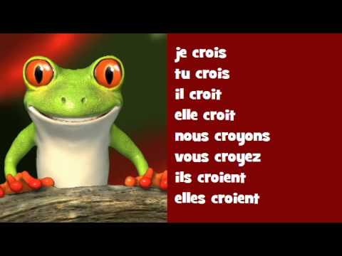 Conjugaison musicale # Indicatif Présent # Verbe = croire - YouTube