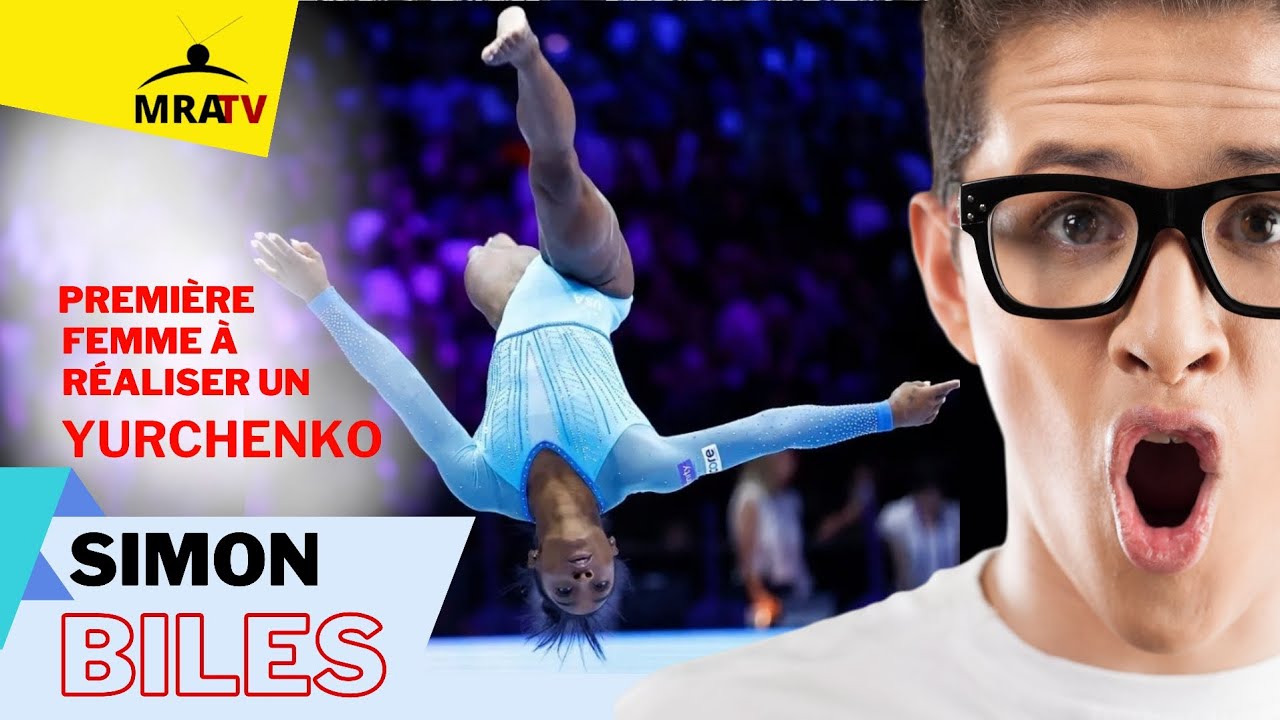 Simon Biles, première femme qui réalise cette figure gymnastique ...