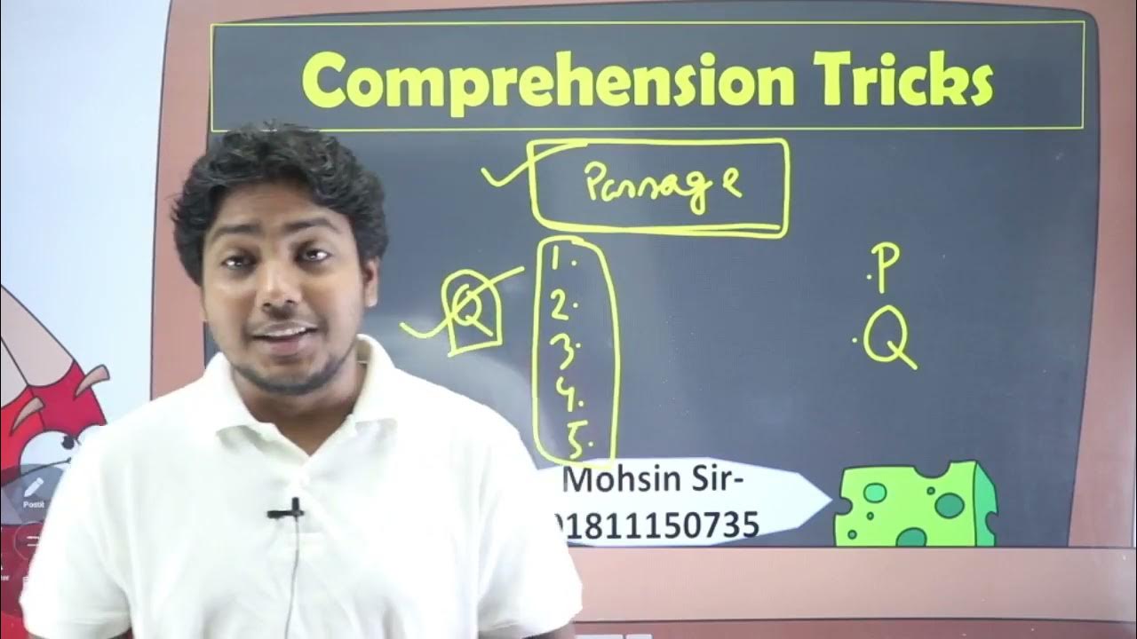 Comprehension Tricks | English 1st Paper | Mohsin Sir - YouTube