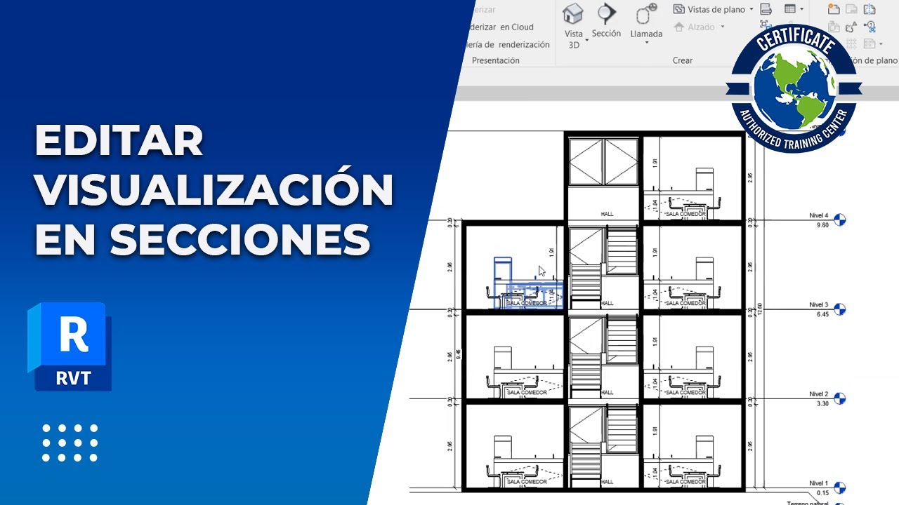 Editar Visualizaciones en Secciones - Revit - YouTube