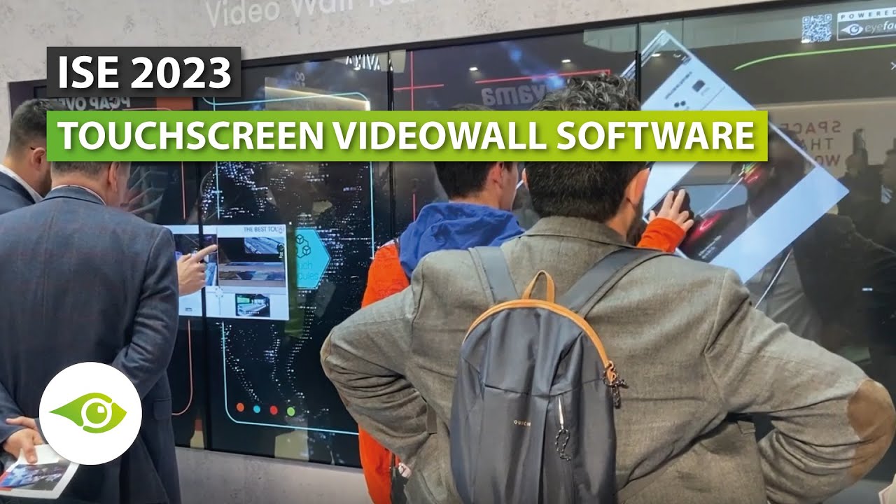 XXL Videowall Touchscreen Software at ISE 2023 - YouTube