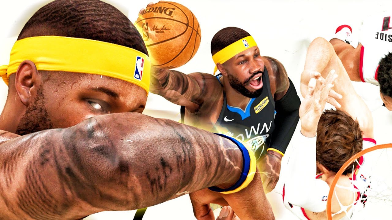 CONTACT DUNK SHATTERS BACKBOARD! NBA 2K20 My Career Best Slashing ...