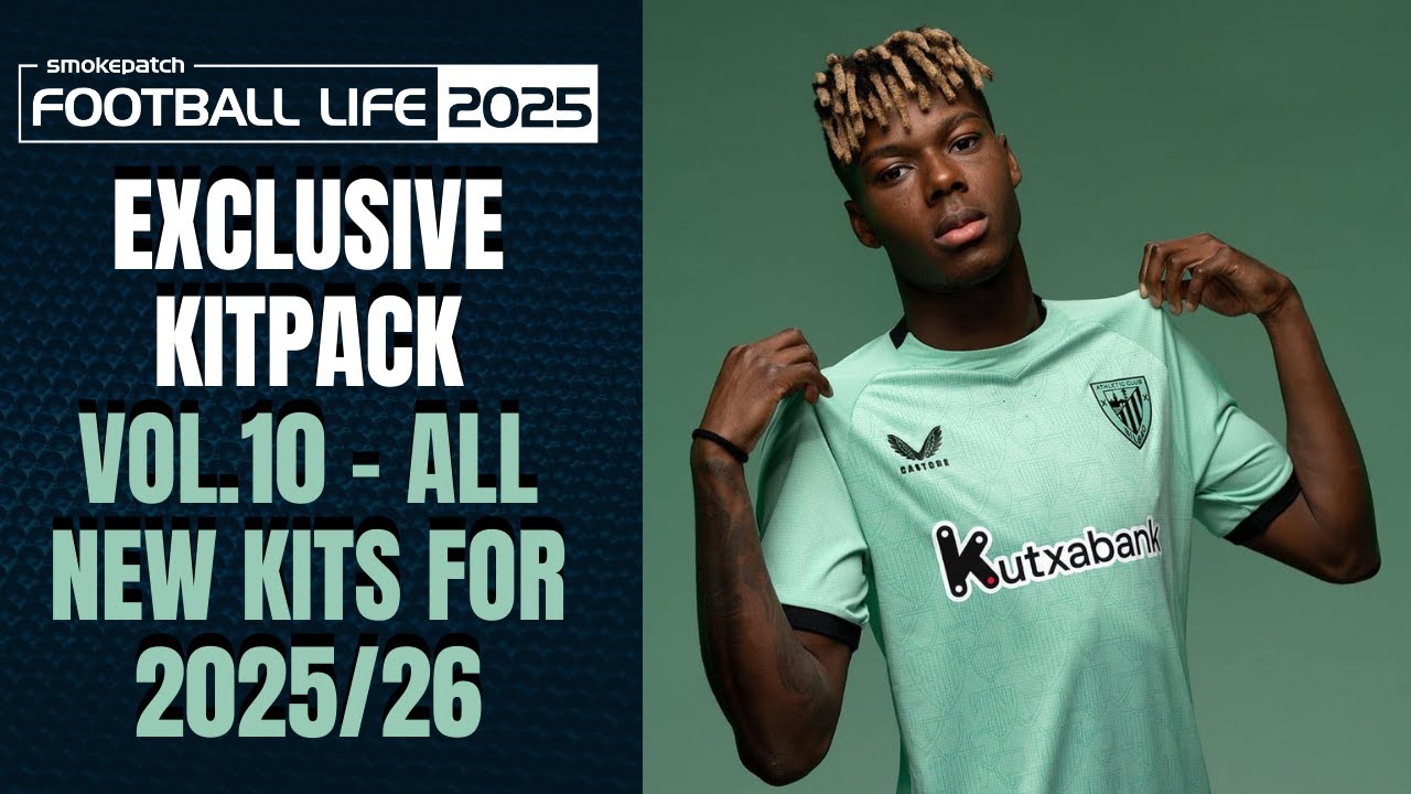 👕 Exclusive Kitpack Vol.10 – All New Kits for 2025/26 Season | PES 2021 ...