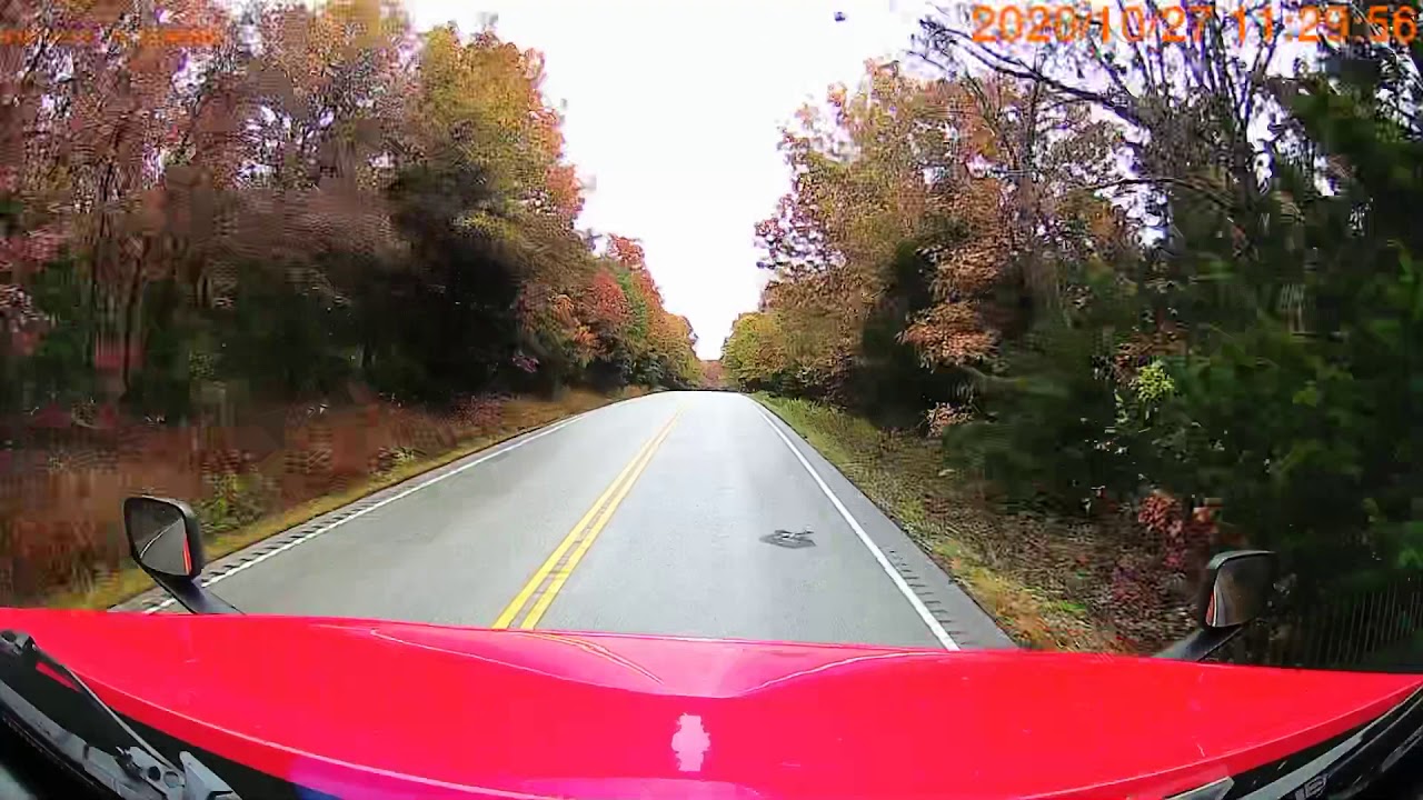 Trucker cruising down the backroads - YouTube