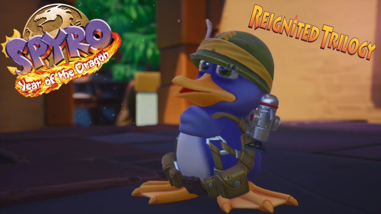 SERGEANT BIRD, REPORTING FOR DUTY! | Spyro Year of the Dragon ...