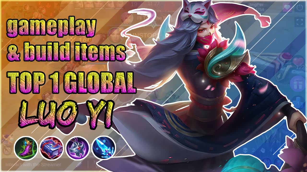 ITEM BUILD LUO YI TERSAKIT 2021 - BUILD LUO YI TOP 1 GLOBAL MOBILE ...