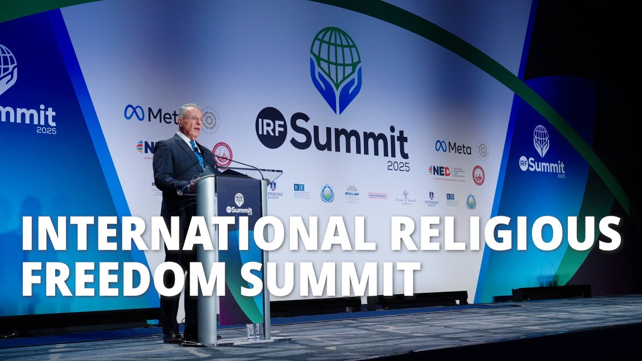 Elder Soares Speaks at International Religious Freedom Summit - YouTube
