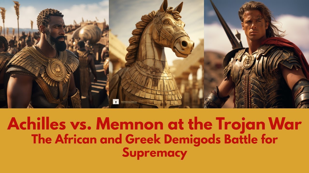Achilles vs. Memnon at the Trojan War: The African and Greek Demigods ...