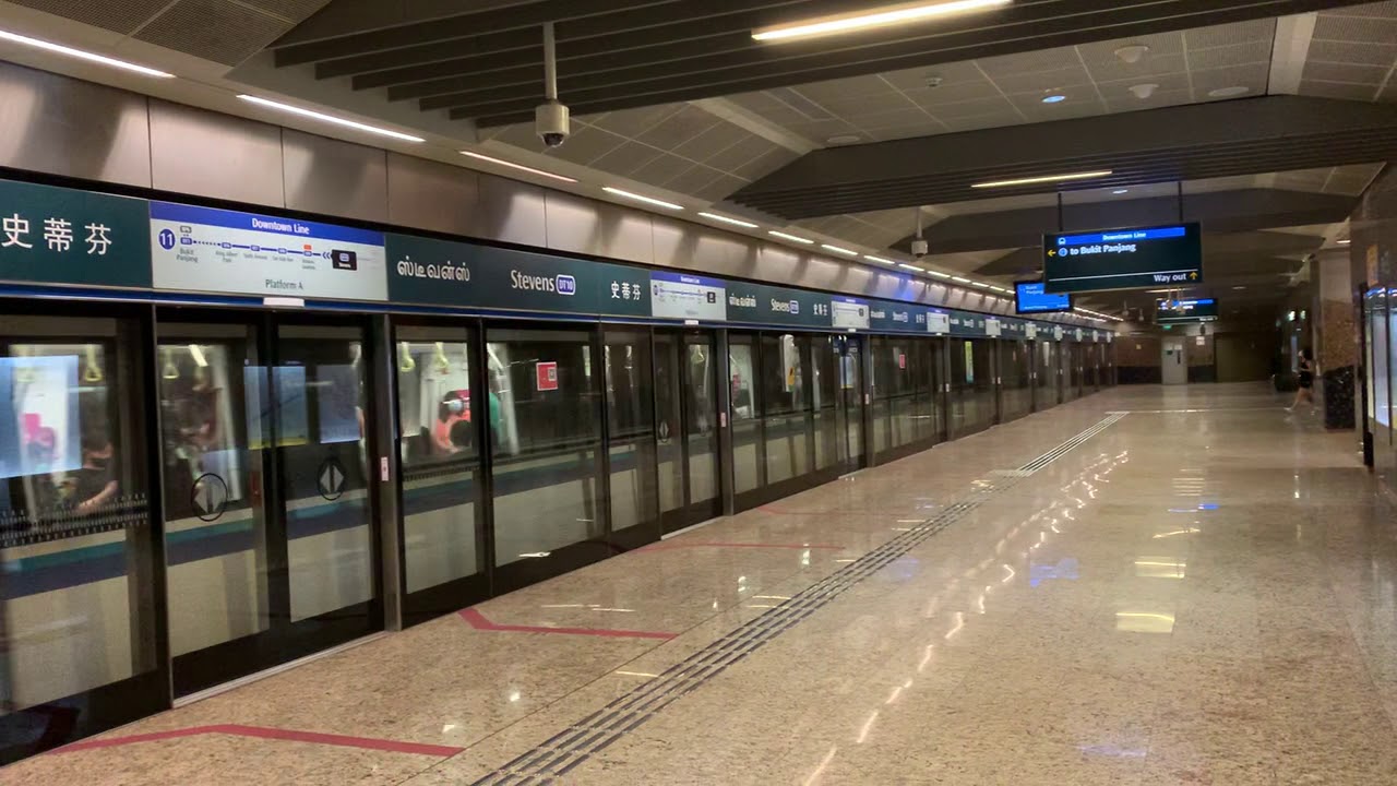 SBS Transit DTL Bombardier Movia C951 [9002] departing Stevens ( ️ ...