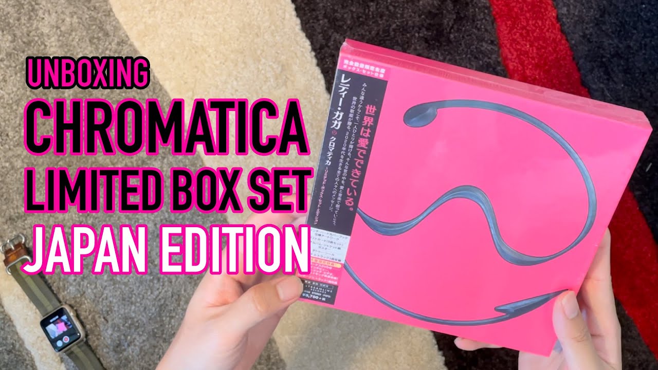 Chromatica Limited Box set JAPAN edition unboxing - YouTube