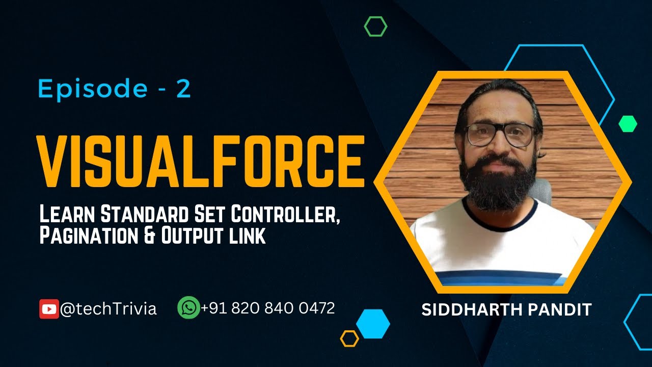 Visualforce | Ep-2 | Learn to build a Table, SetController, Pagination & Link | SF UI ...