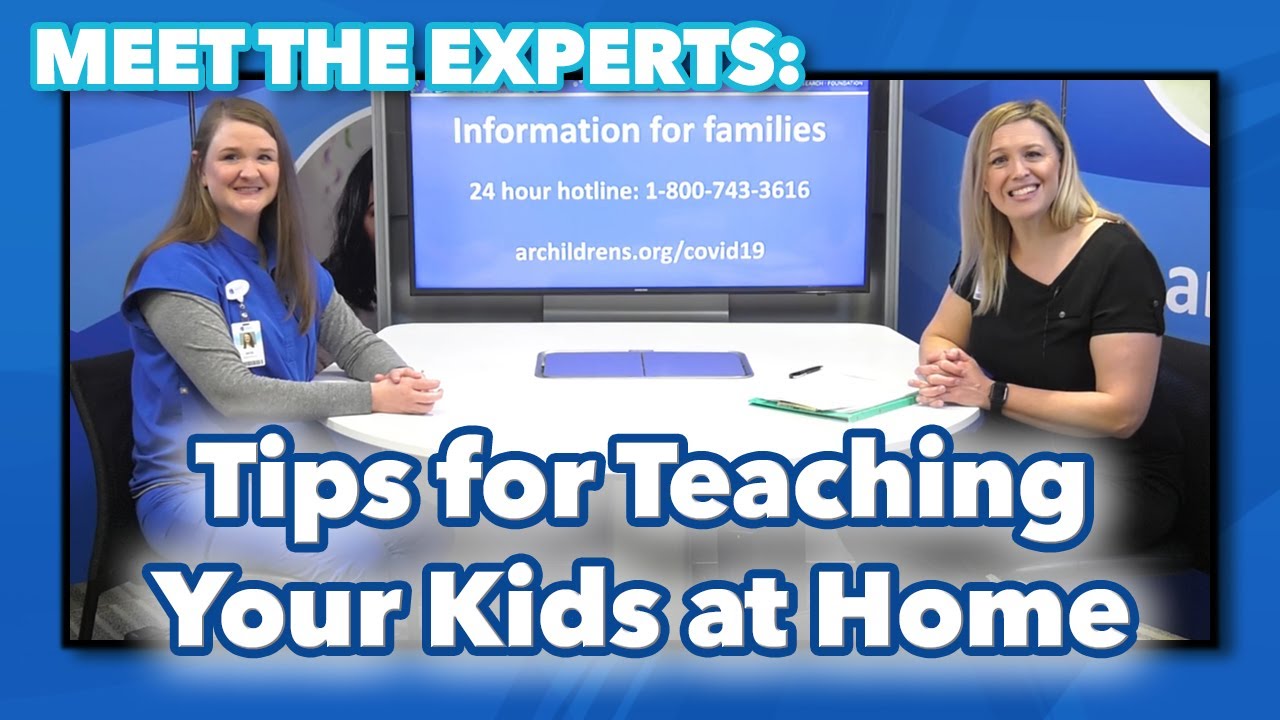 Meet the Experts: Tips for Teaching Your Kids at Home - YouTube