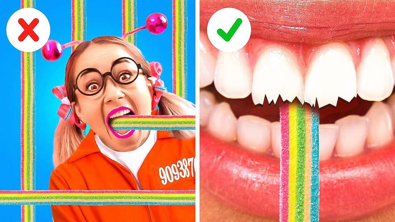 FUNNY Ways to SNEAK SNACKS in SCHOOL - Crazy FOOD HACKS | Awkward ...