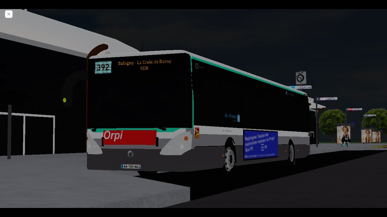 RATP-AMV | Ligne : 392 - YouTube