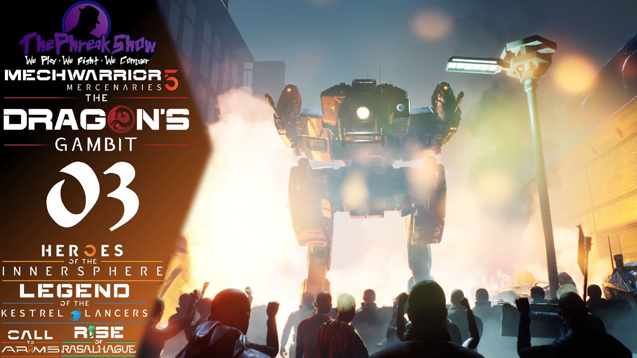 Let's Play MechWarrior 5: Mercenaries - The Dragon's Gambit - (Co-Op ...