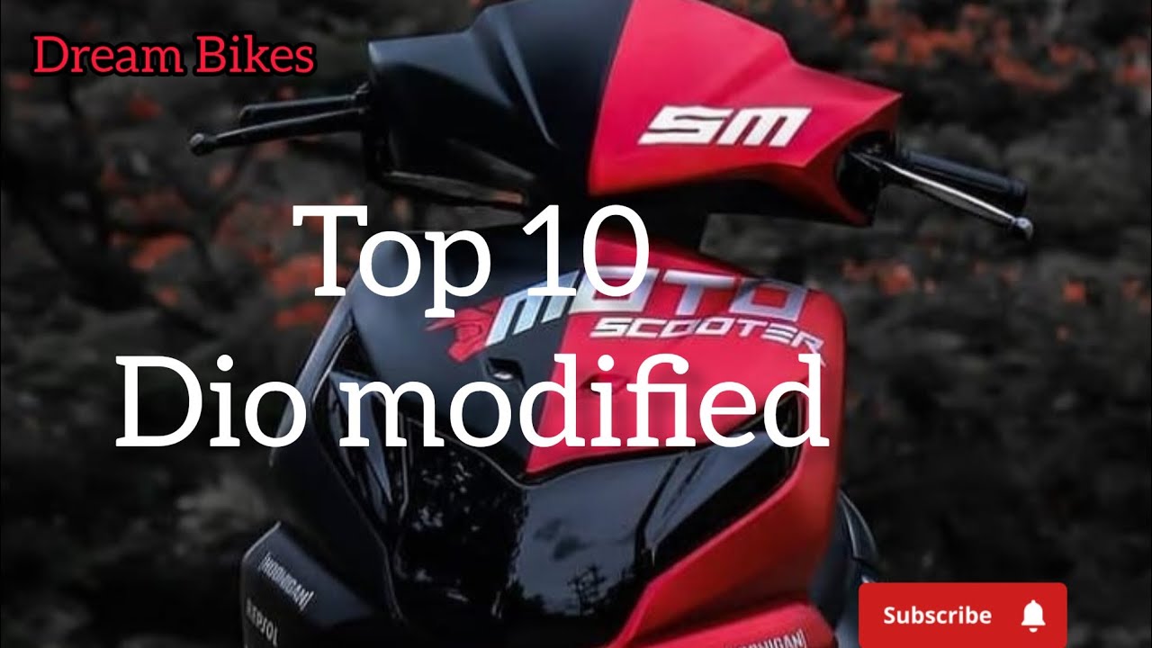Top 10 Dio modified 💥 || DREAM BIKES || #trending #bike #dio #viral # ...