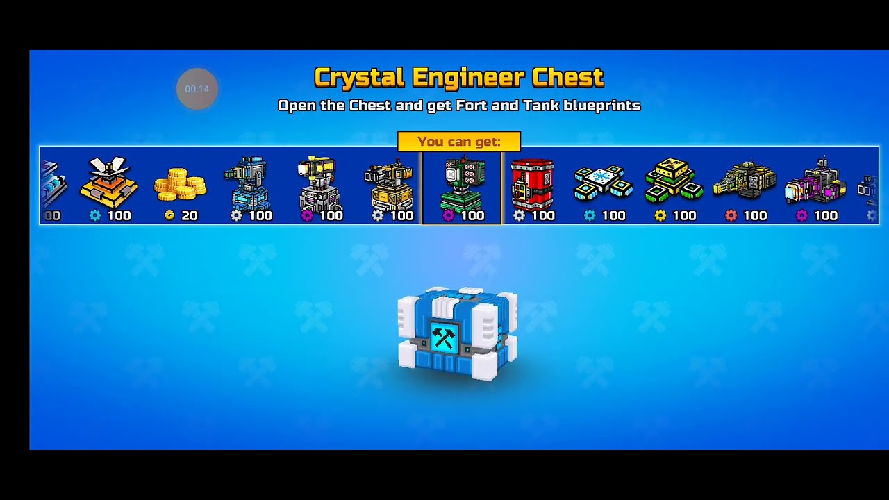 Opening a Crystal Engineer, and a Wooden Weapon and Gadget Chest ...