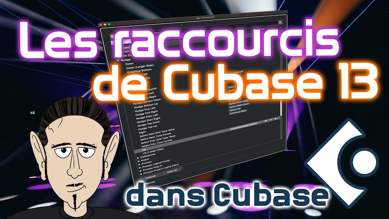 Créer et gérer les raccourcis de Cubase 13 #raccourci #shortcut # ...