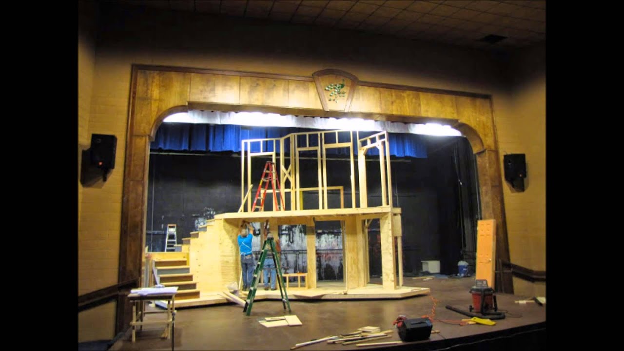 Noises Off Set Construction - YouTube