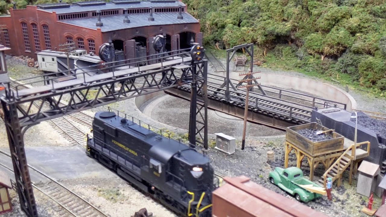 HO Layout Pennsylvania 1956 - YouTube