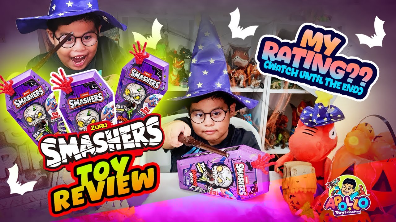 Zuru Halloween Smashers Toy Review / Unboxing / Rating - YouTube