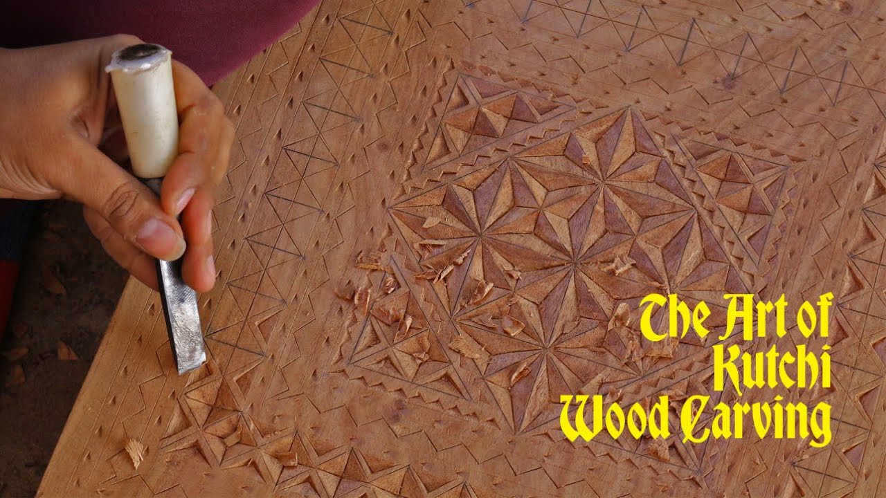 Crafted Elegance : A Documentary on Kutchi Wood Carving - YouTube