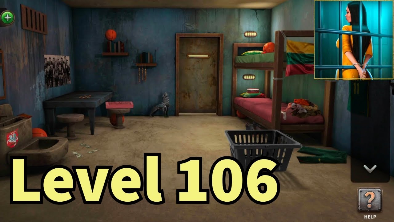 100 doors escape from prison level 106 walkthrough ( lithuania ) - YouTube