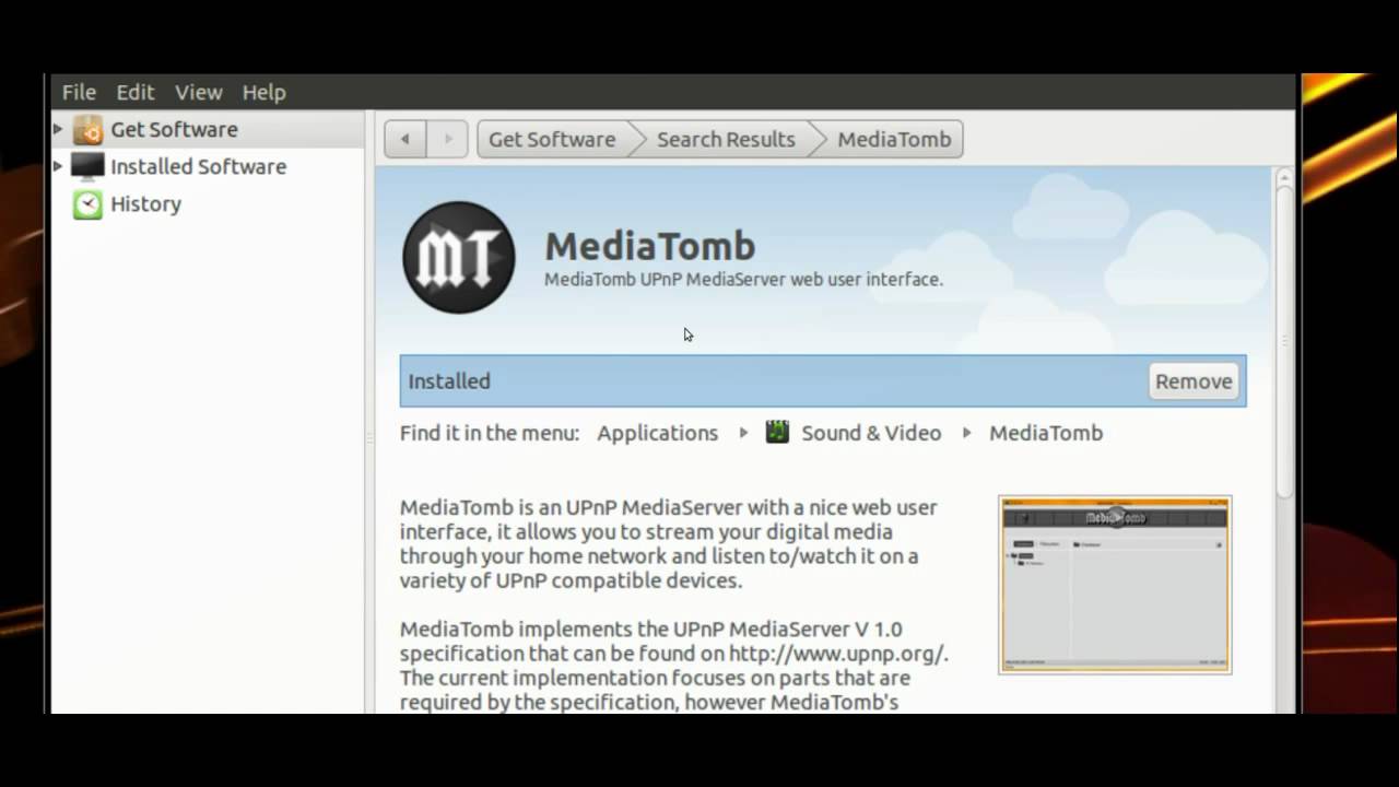 Connect Ubuntu to PS3 - MediaTomb - YouTube