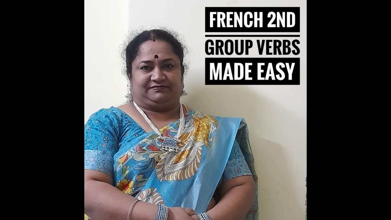 2nd Group Verbs in French - YouTube