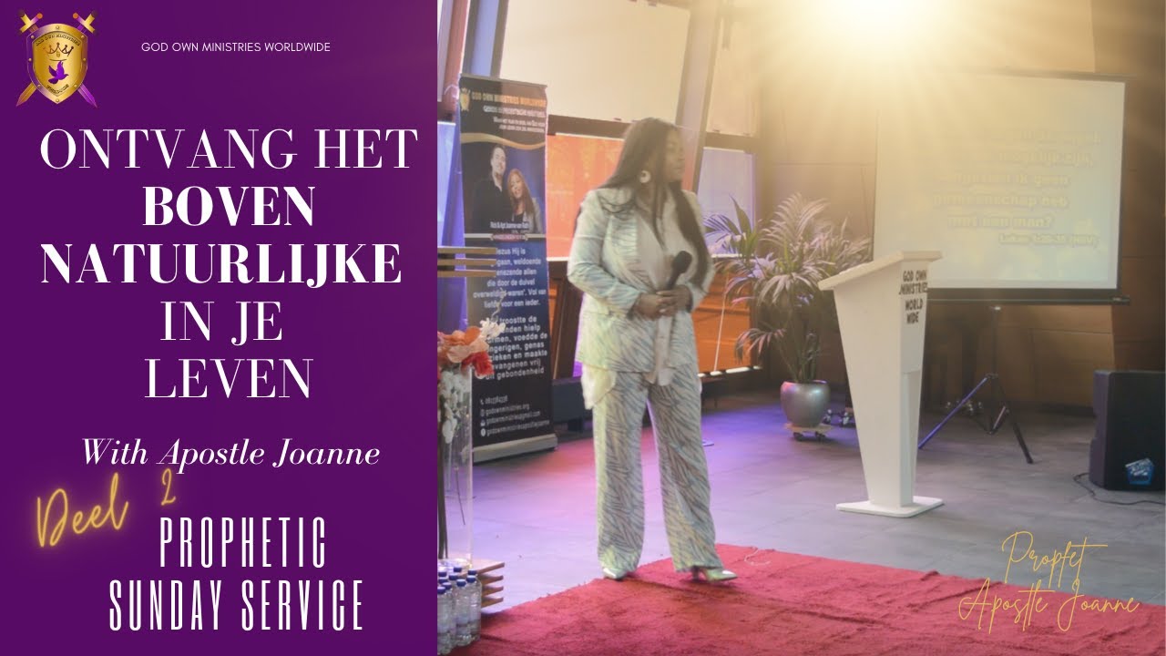 MANIFEST THE SUPERNATURAL IN YOUR LIFE * PART 2 * With Apostle Joanne ...