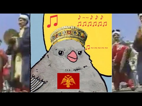 Annoyed Roman bird with Ceddin deden meme精罗震怒鸟