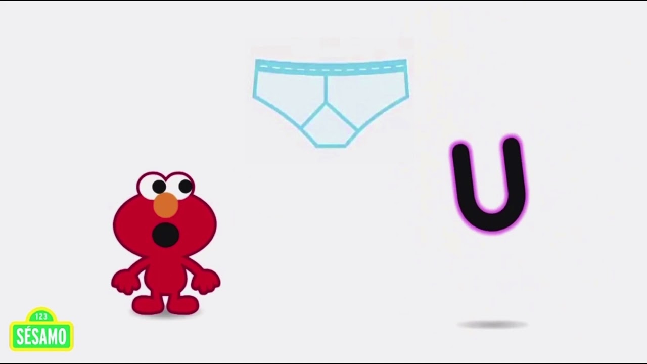 Sesame English the letter u (FIXED) - YouTube