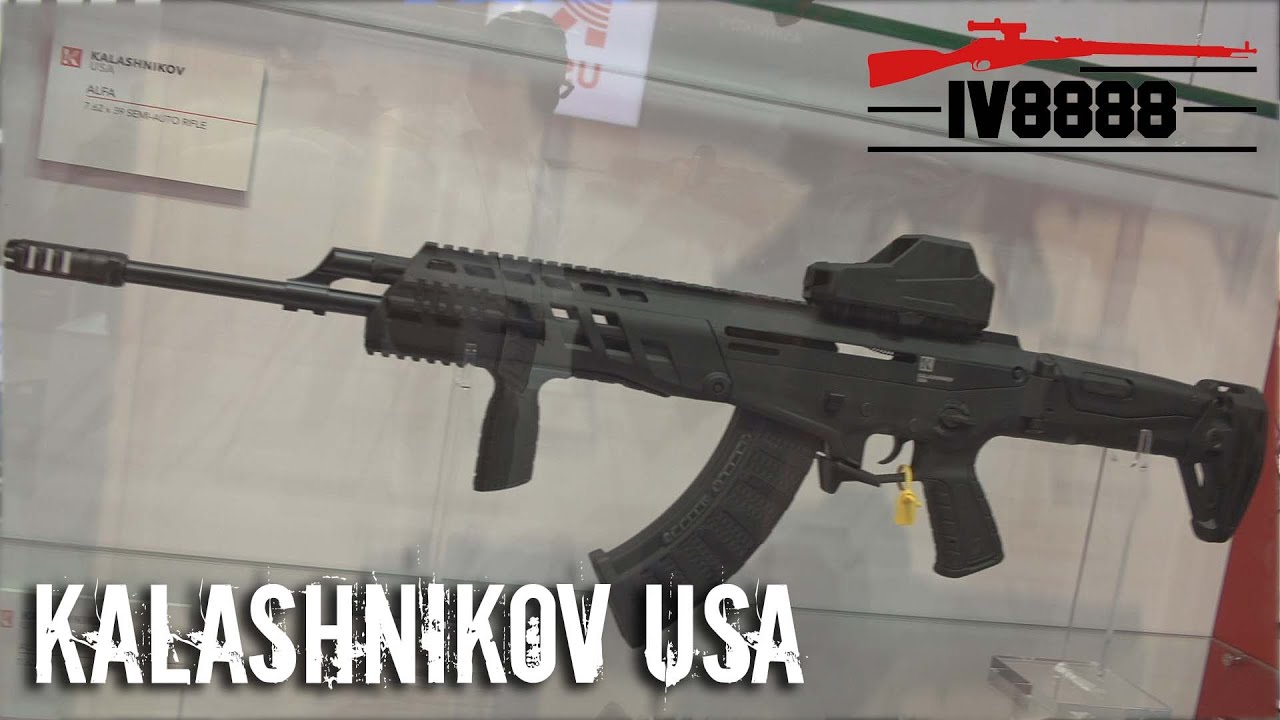 SHOT Show 2016: New Kalashnikov USA KR-9 and ALFA - YouTube