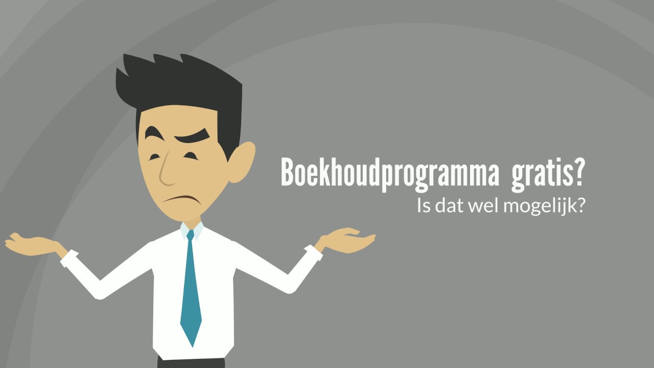 Boekhoudprogramma gratis - YouTube
